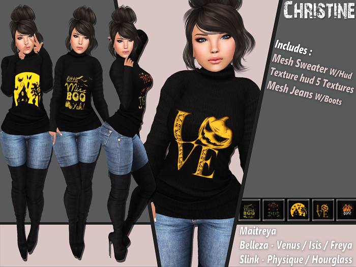 Second Life Marketplace - [Fashion Factory] Christine